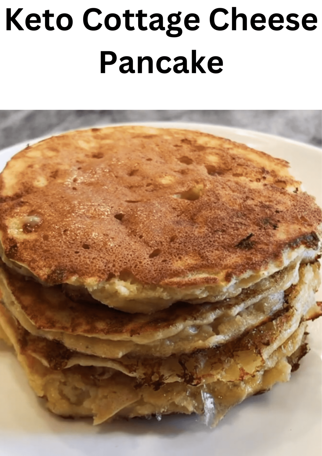 Keto Cottage Cheese Pancake - KETOOX | Family Recipes