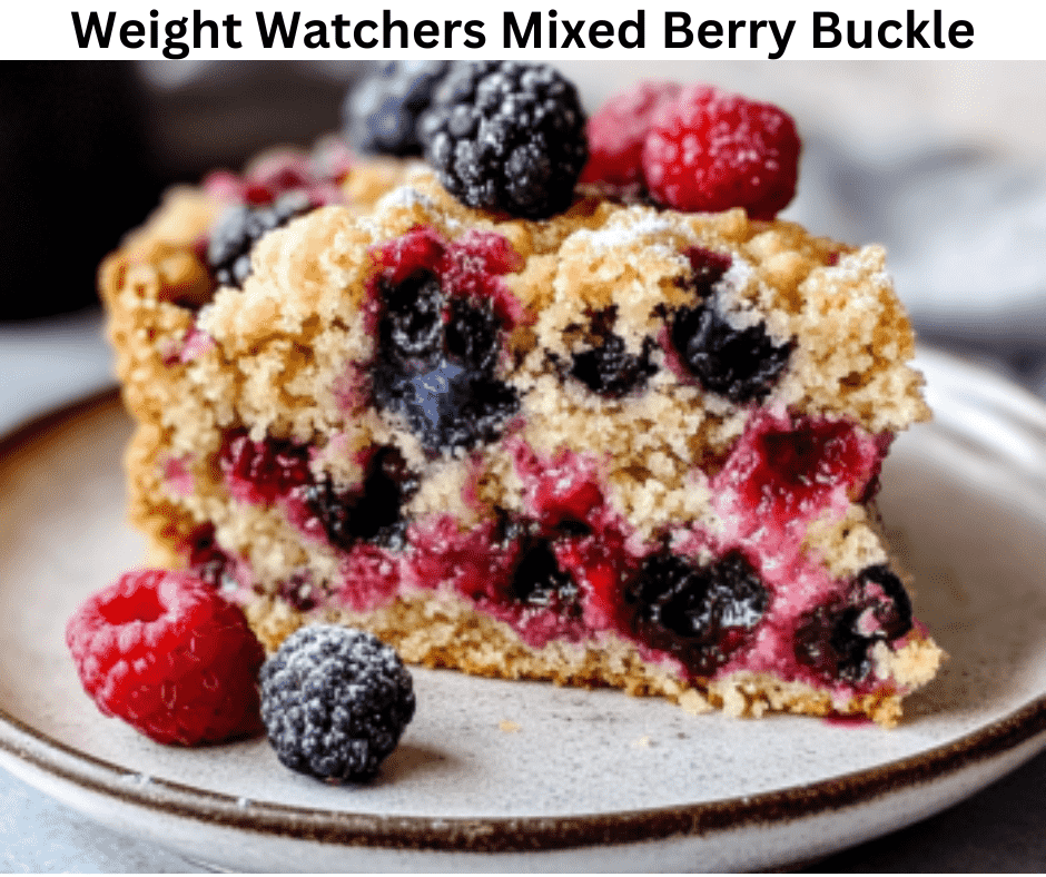 Mixed Berry Buckle - KETOOX | Family Recipes