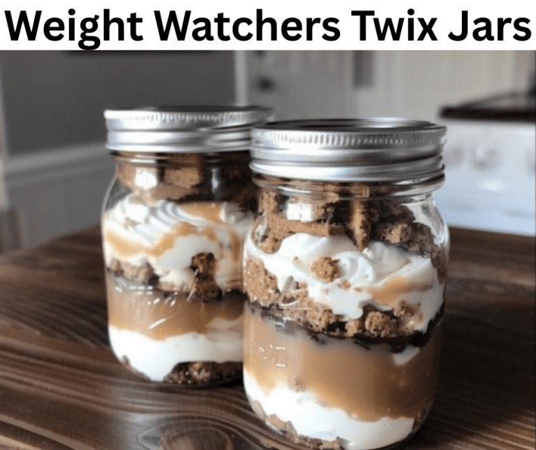 Weight Watchers Twix Jars - KETOOX | Family Recipes