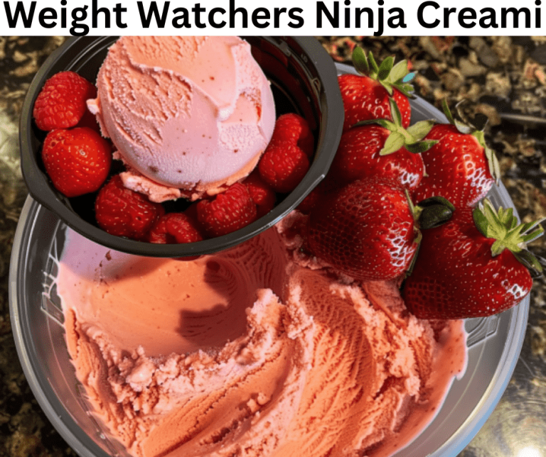 Ninja Creami Recipes Weight Watchers