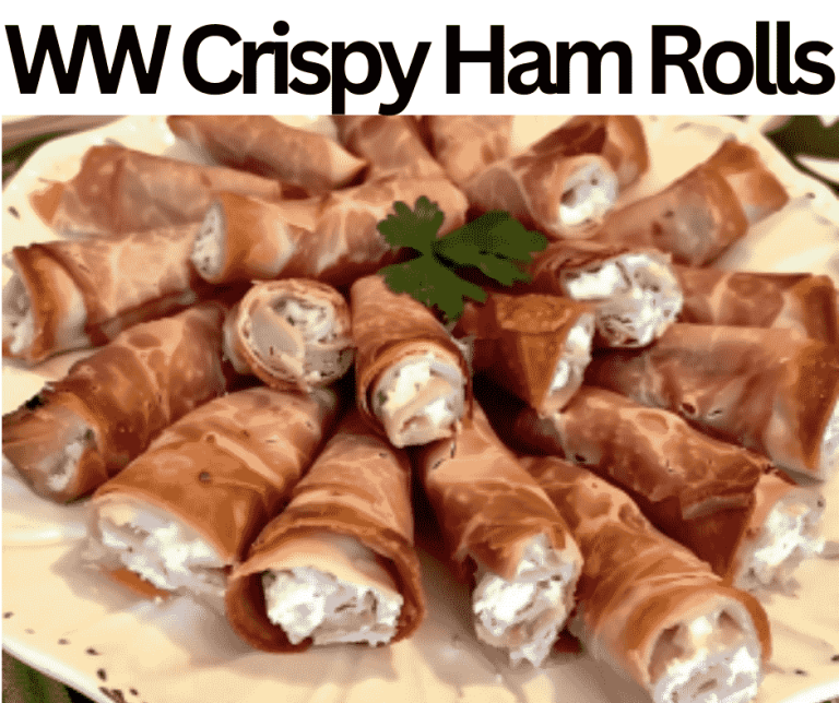 WW Crispy Ham Rolls - KETOOX | Family Recipes
