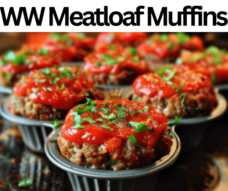WW Meatloaf Muffins - KETOOX | Family Recipes