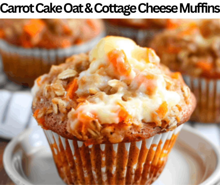 WW Carrot Cake Oat & Cottage Cheese Muffins - KETOOX | Family Recipes