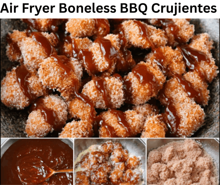 Air Fryer Boneless BBQ Crujientes - KETOOX | Family Recipes