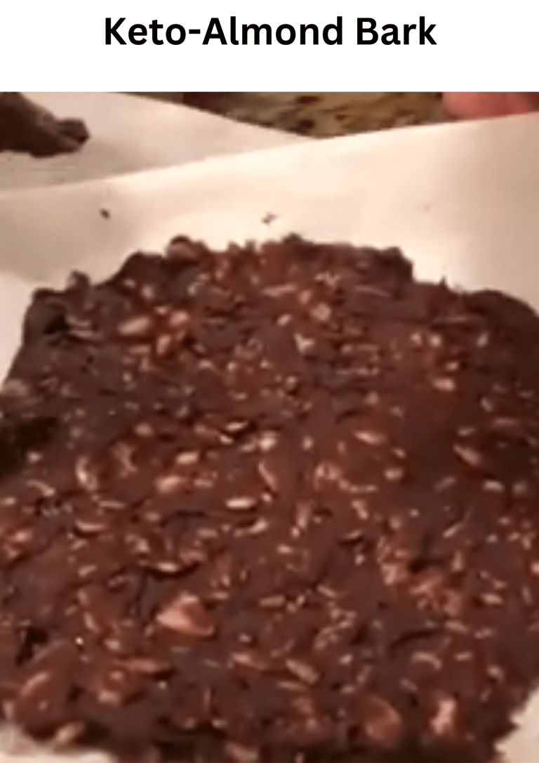 Keto-Almond Bark - KETOOX | Family Recipes