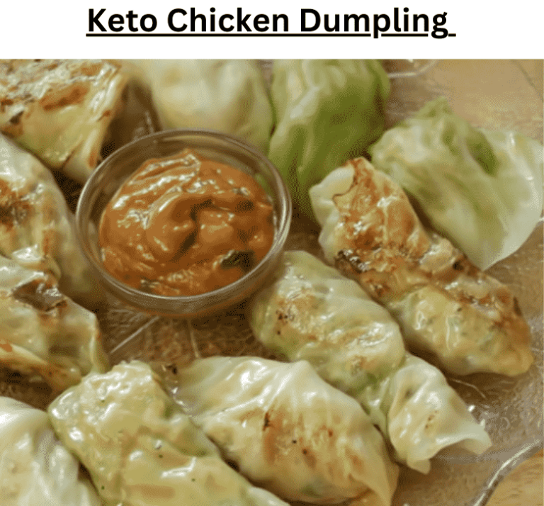 Keto Chicken Dumpling - KETOOX | Family Recipes