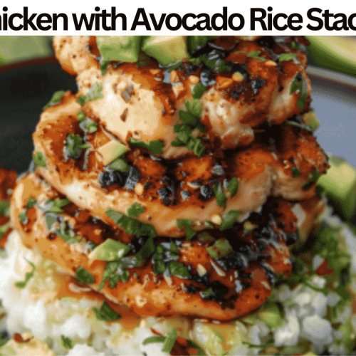 Keto Chicken with Avocado Stacks - KETOOX | Family Recipes