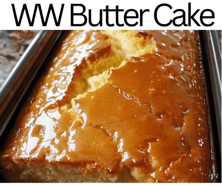 WW Butter Cake - KETOOX | Family Recipes