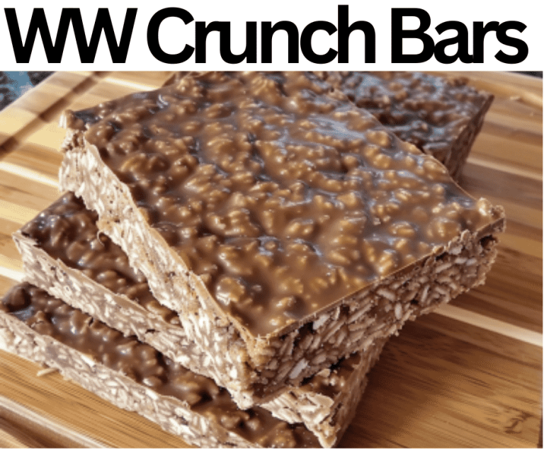 WW Crunch Bars - KETOOX | Family Recipes